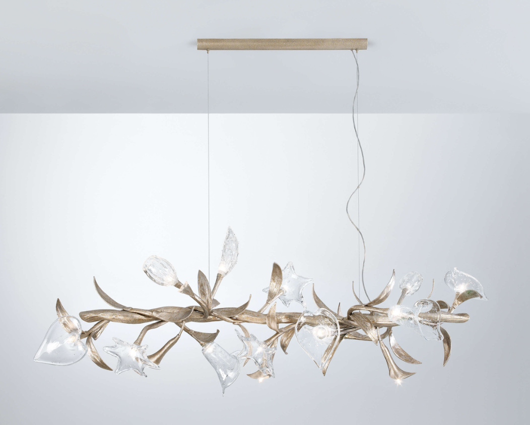 Люстра SERIP BOUQUET 160 см х 80-330 см х 60 см - купить в Москве