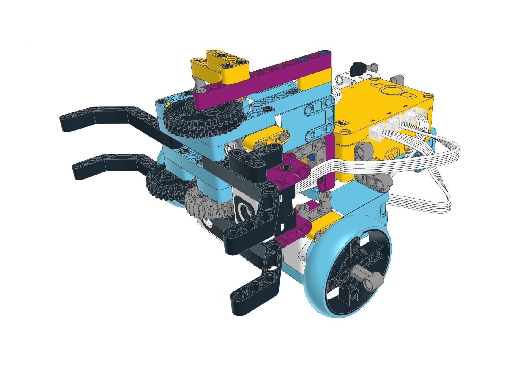 Lego Spike Prime | Инструкция по сборке Робота с захватом |600 руб