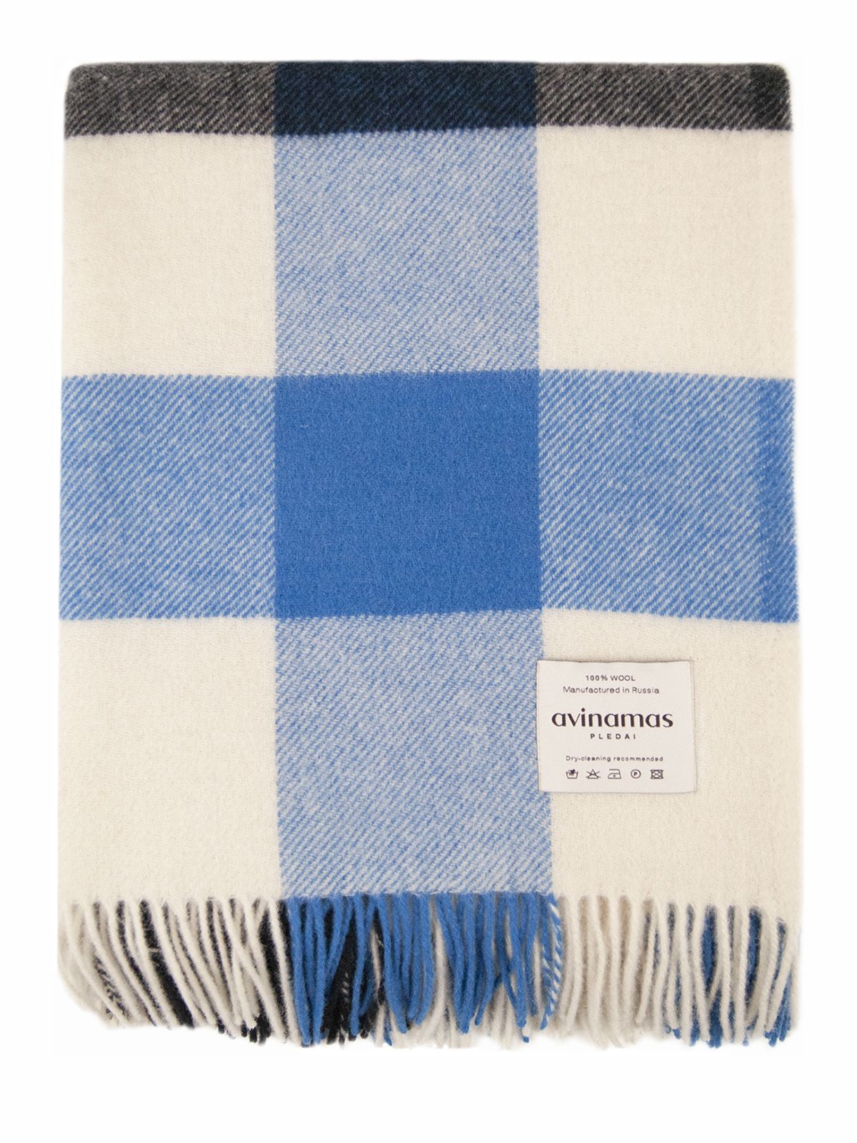 Плед AGNE 3-06 из шерсти ягнят AVINAMAS в Москве. Цена 6 990 руб. Цвет ...