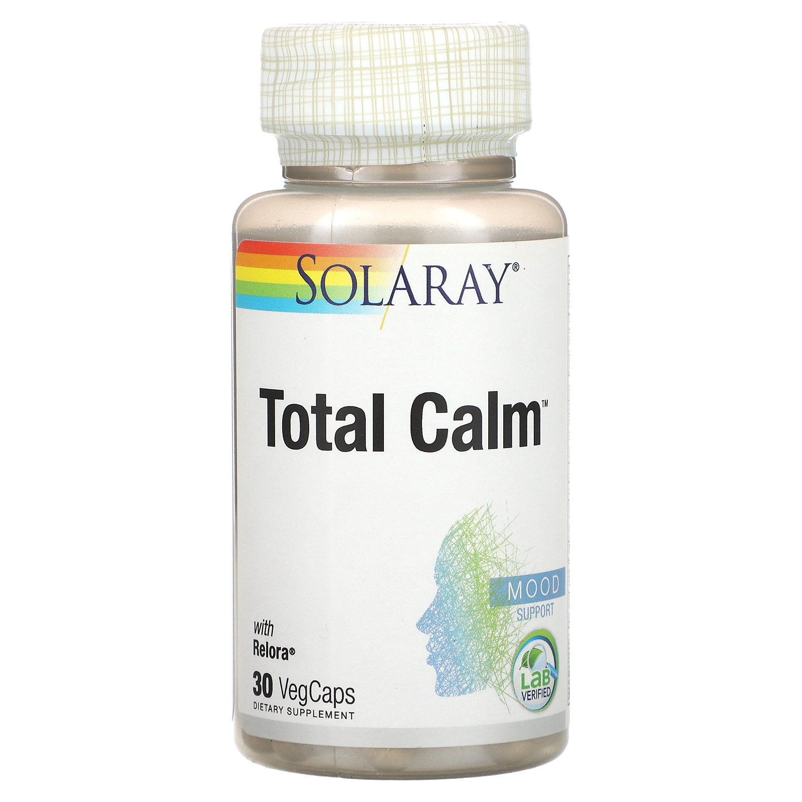 Solaray, Total Calm with Relora, 30 растительных капсул SOR-08861 ...