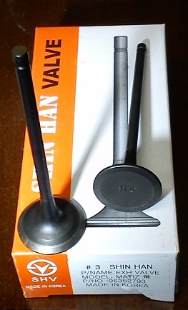 КЛАПАН ВЫПУСКНОЙ MATIZ, AVEO 1,2 SOHC SHIN HAN– купить в интернет ...