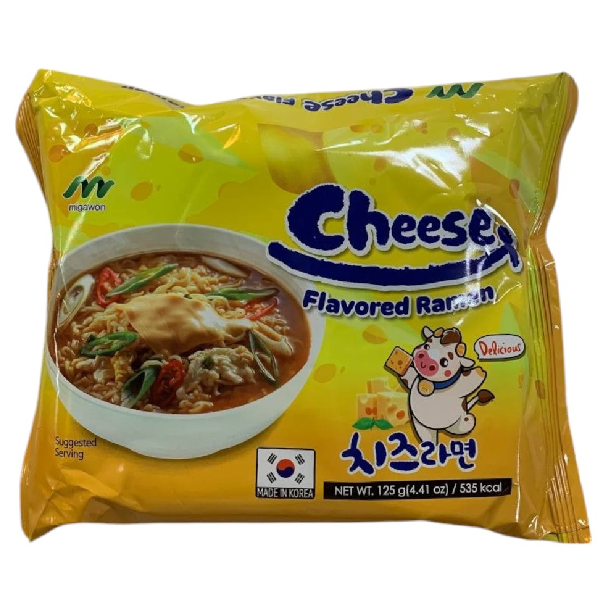 Лапша со вкусом сыра MIGAWON Hot Dak, 125 гр – купить за 270 руб ...