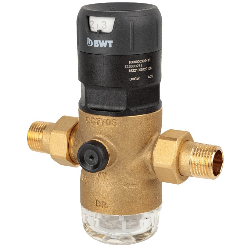 Редуктор давления BWT D1 Eco 1/2", PN16, 1.5-7 бар для холодной воды ...