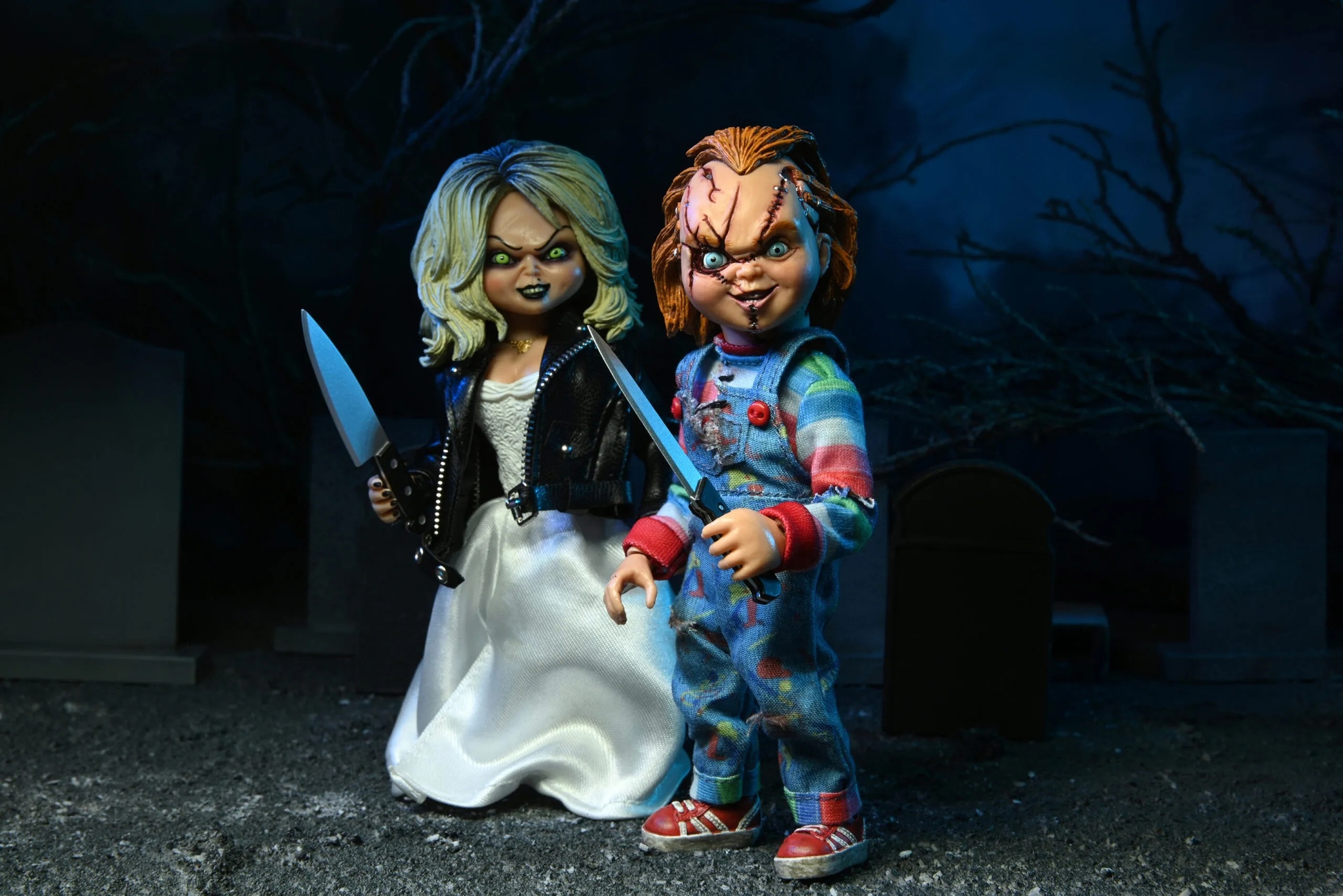 NECA Bride Of Chucky Chucky And Tiffany 2 Pack 9 900 9 900