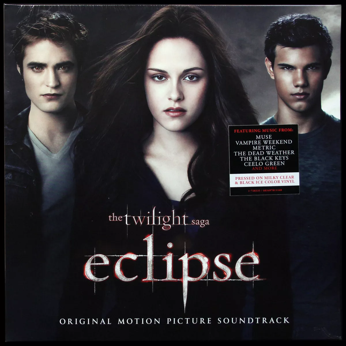 Виниловая пластинка VA — OST Twilight Saga: Eclipse (2 Milky Clear ...