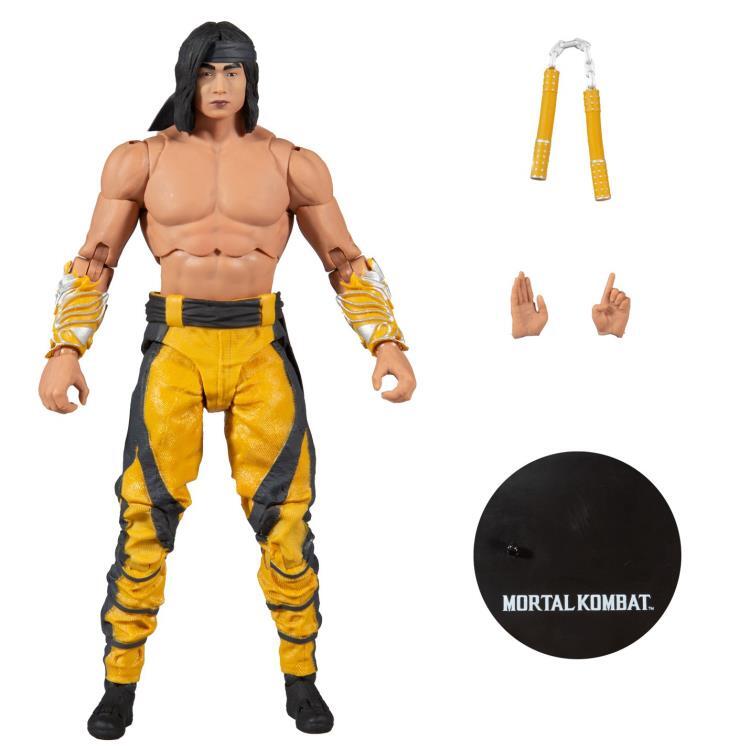 McFarlane Toys Mortal Kombat 11 Liu Kang Fighting Abbot Yellow 28oi.ru