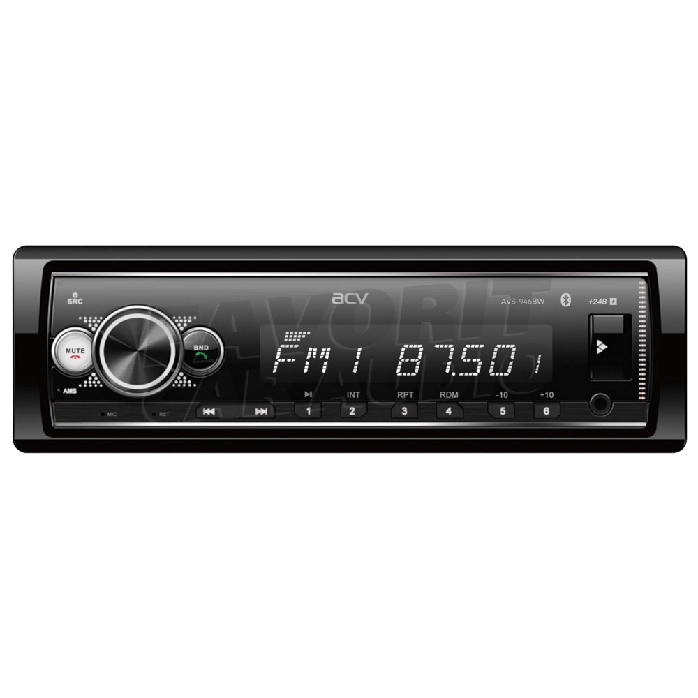 ACV AVS-946BW Bluetooth 24V – купить за 3 250 руб | Магазин автозвука Favorit Car Audio Саратов