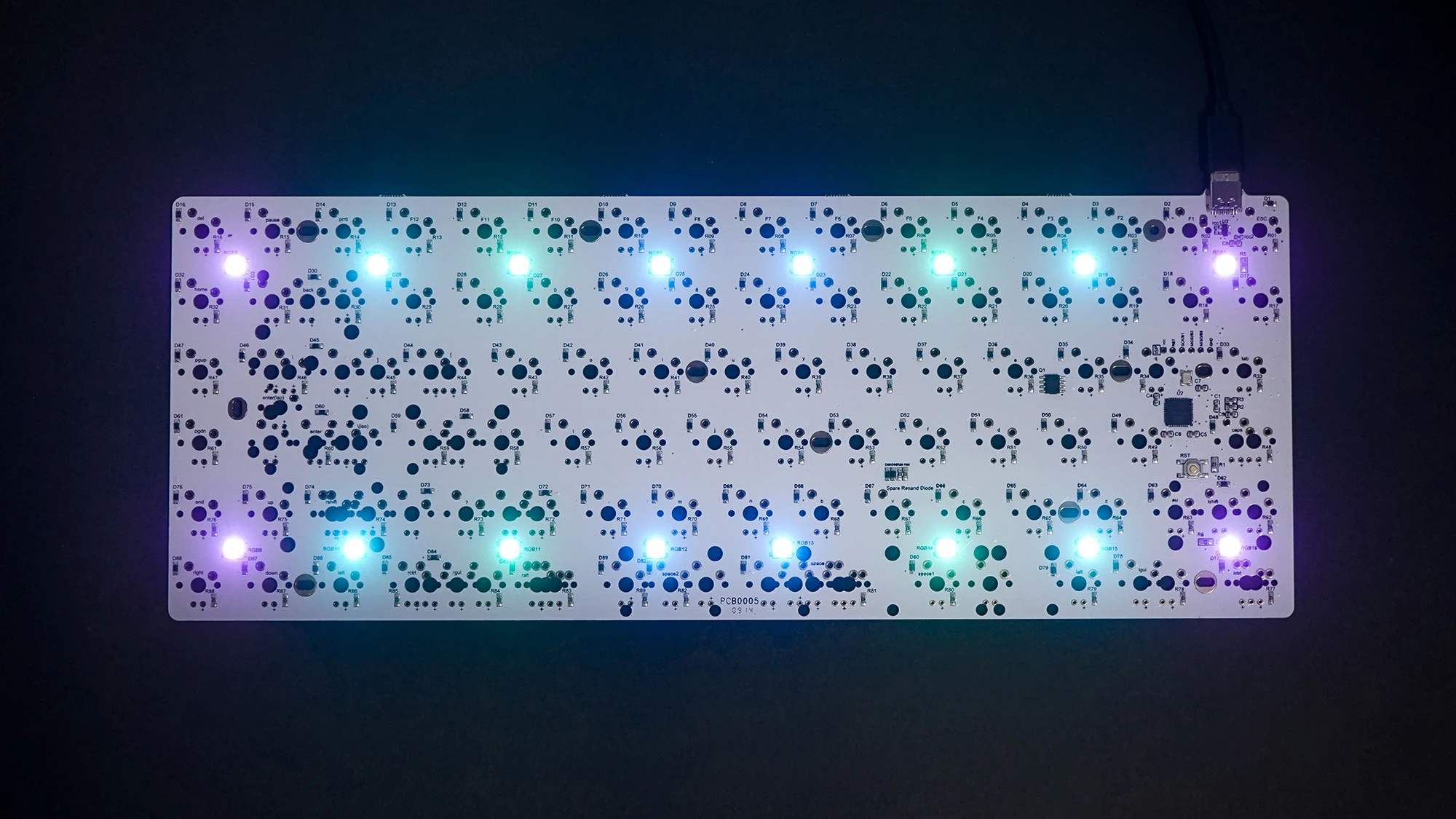 KBD75 REV 2.0 PCB Type-C — Купить в GeekBoards