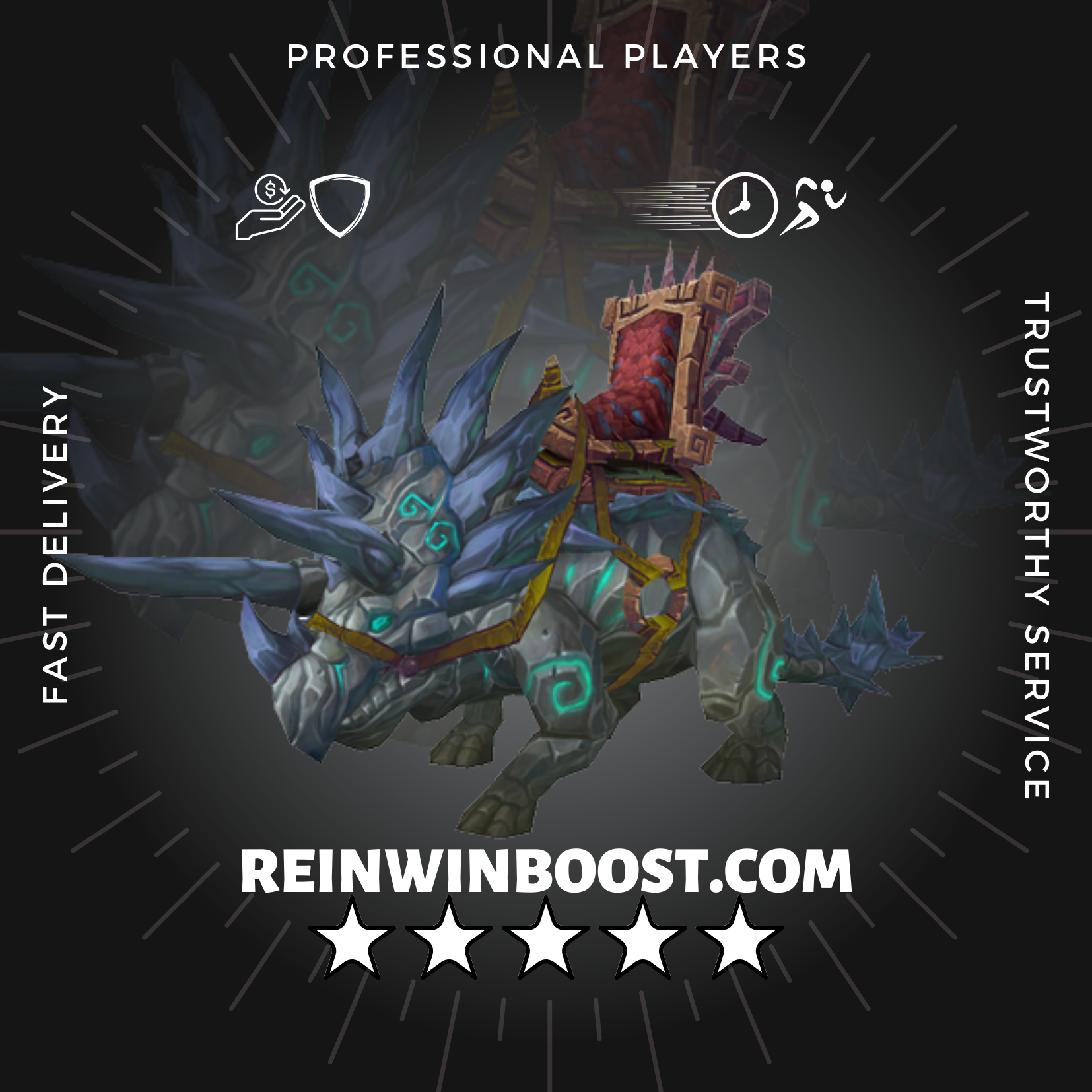 Buy Slate Primordial Direhorn at low price - World of Warcraft ...