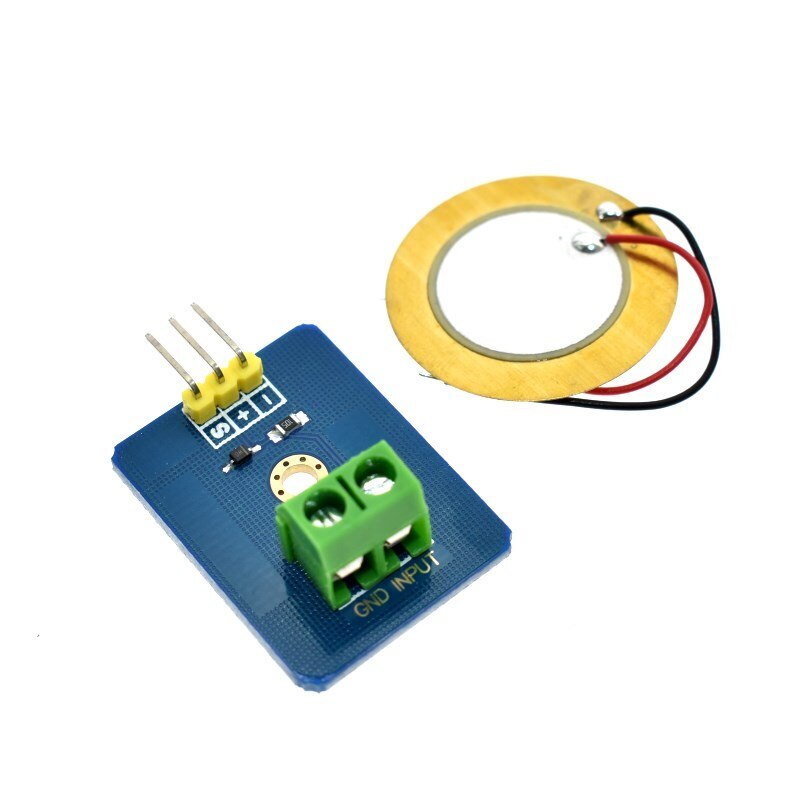 Датчик вибрации пьезоэлектрический для Arduino DC 3.3-5В - описание ...
