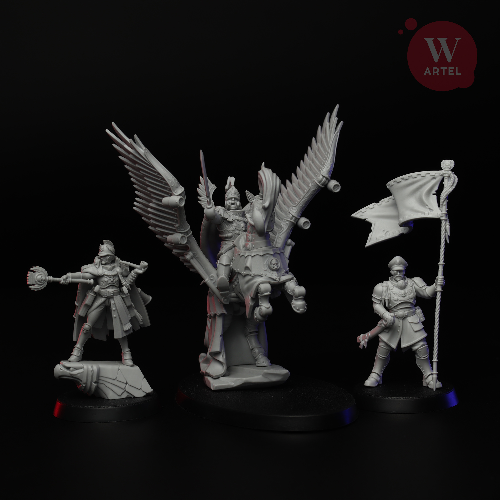 Миниатюра Regimental Banner Guard – купить миниатюры по Warhammer в Artel W