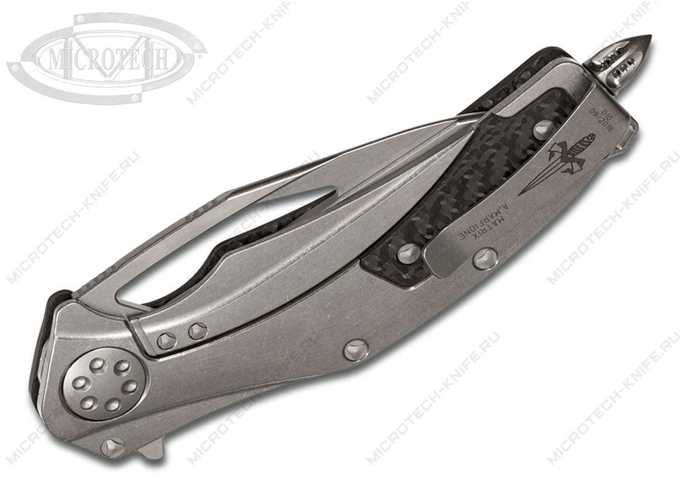 Нож Marfione Custom Matrix R Titanium / CF M390 Официально в России ...