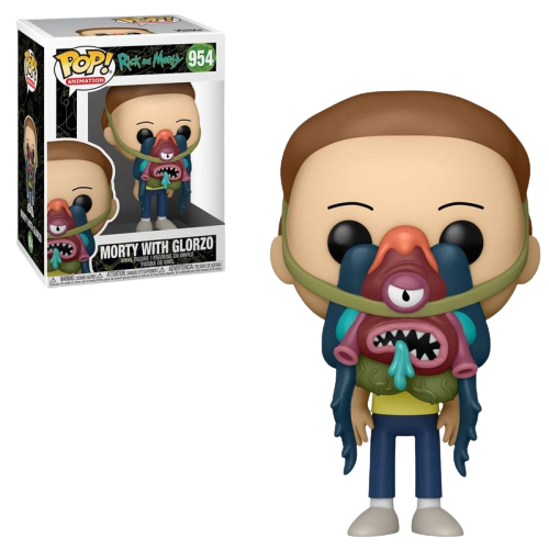 Funko POP! Rick and Morty: Morty with Glorzo (954) – купить за 1890 руб ...