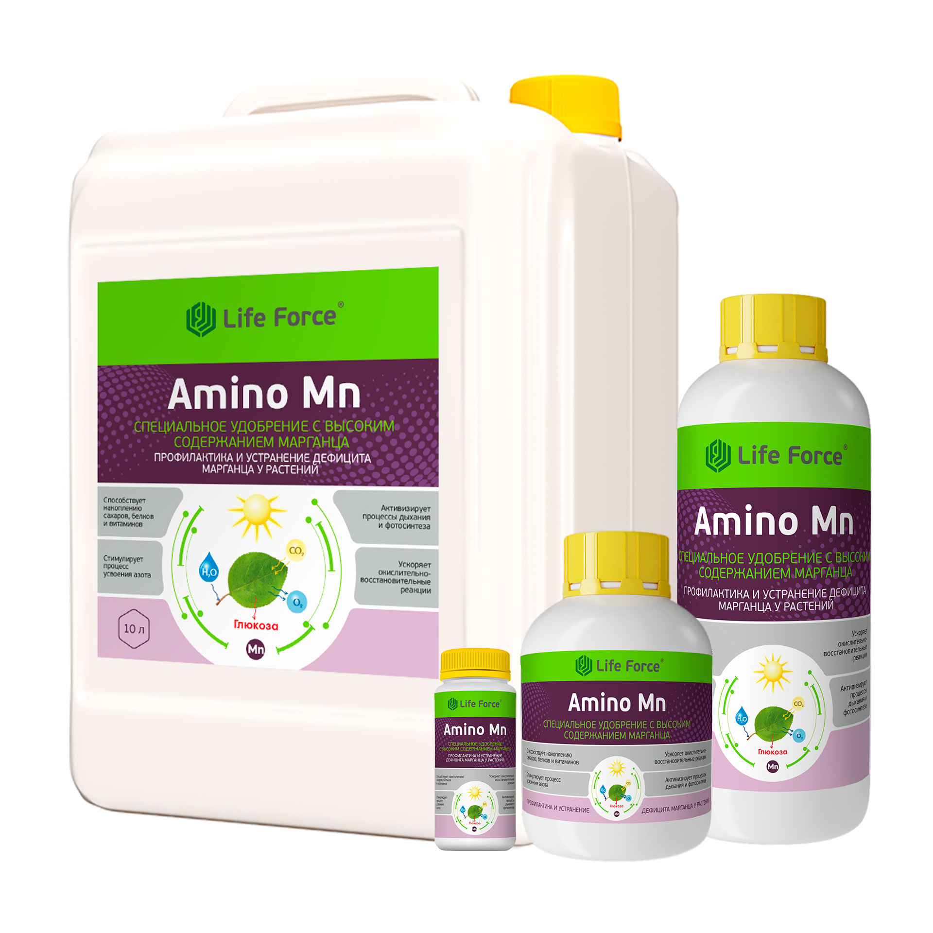 Удобрение с марганцем Life Force Amino Mn