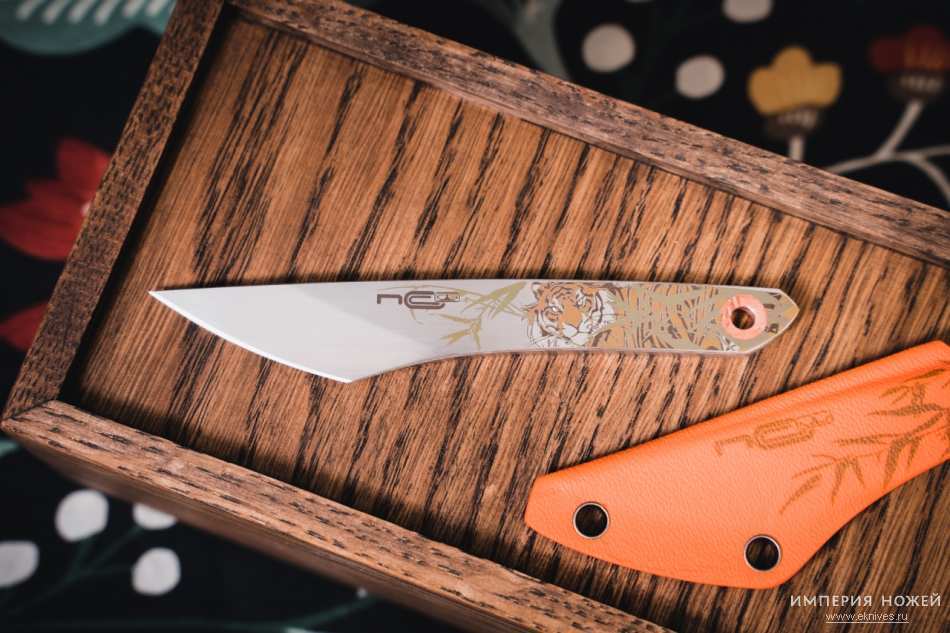 Скелетный нож Киридаши KOI TIGER beadblast - купить нож с доставкой по ...