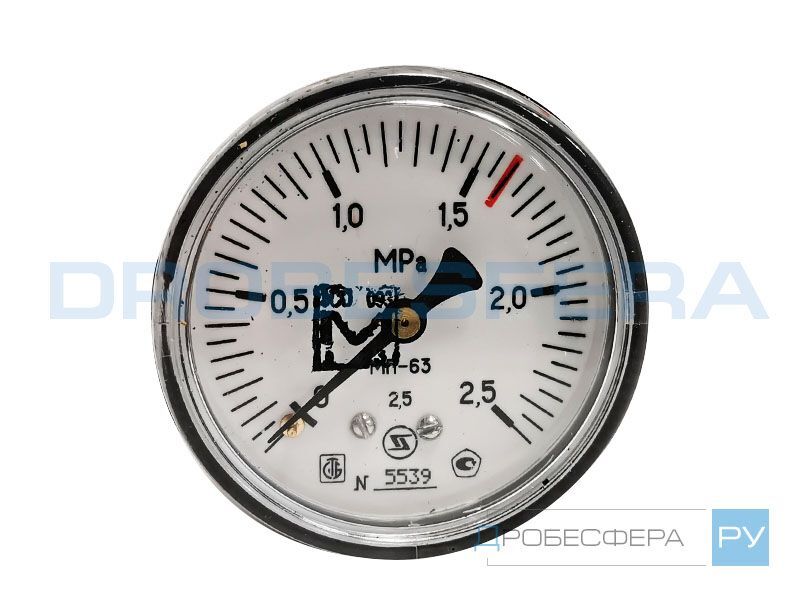 Манометр ТМ 310Т (аналог МП 63Т) арт. 3943420 - купить по выгодной цене