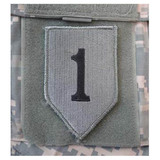 Патч MILITARY RANGE Patch 1st Infantry Division VELCRO - FOLIAGE