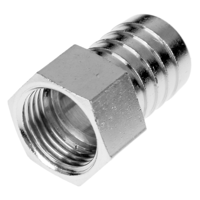 Штуцер General Fittings, с внутренней резьбой 1/2 х 20 мм, никель (арт ...