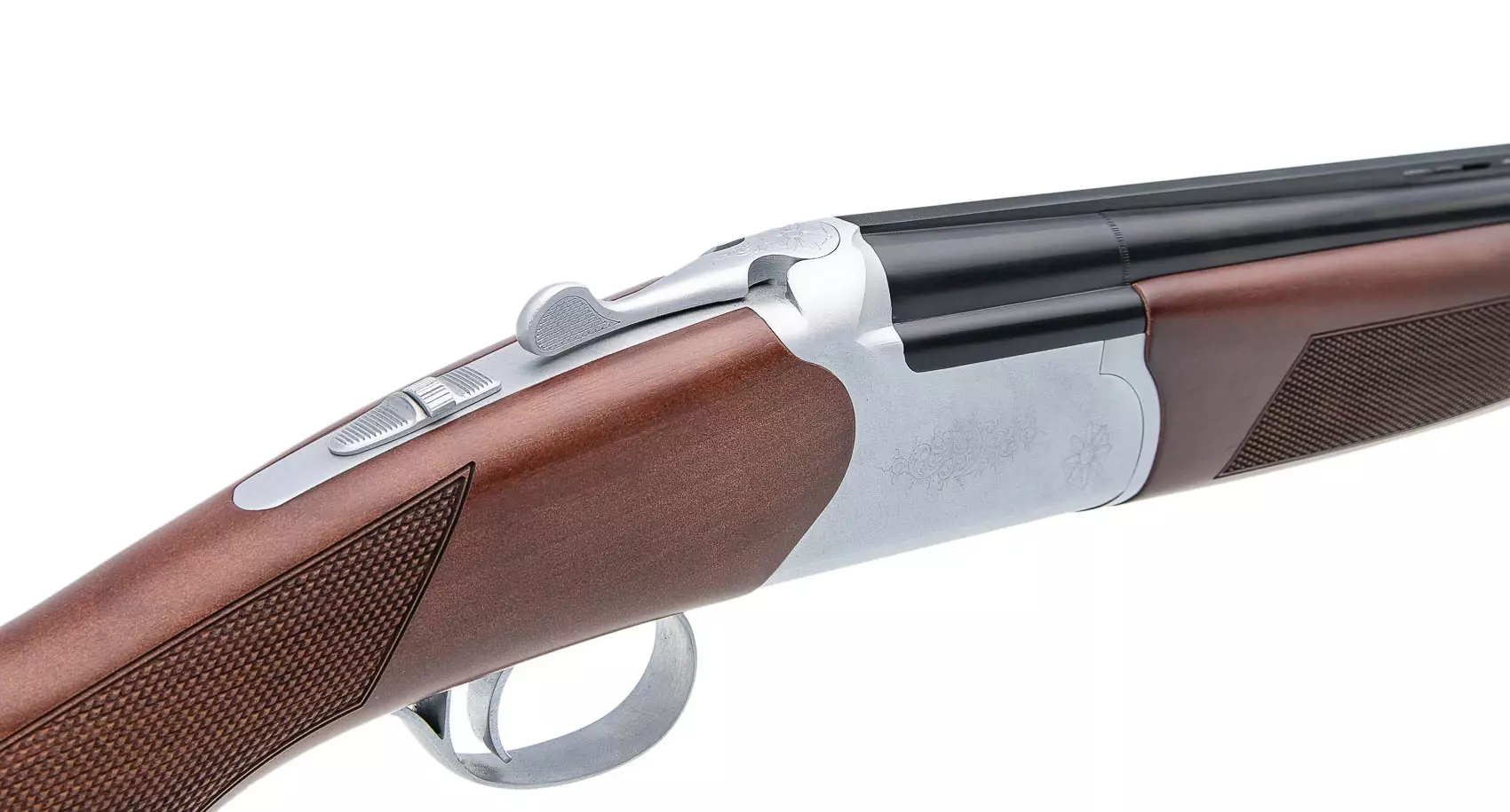 Ружье HUGLU HAWK SILVER cal. 12x76, 760мм, О/U, 1C, ЭКСТРАКТОР, 5 см.ч ...