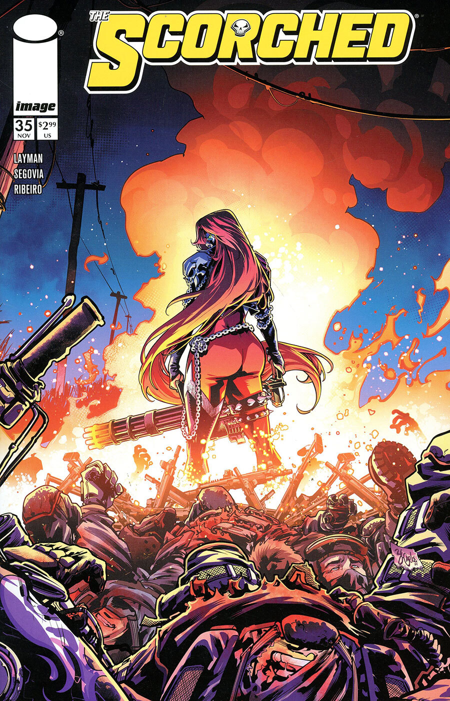 Scorched #35 (Cover B) – купить за 920 руб | ЧУК И ГИК | Магазин комиксов