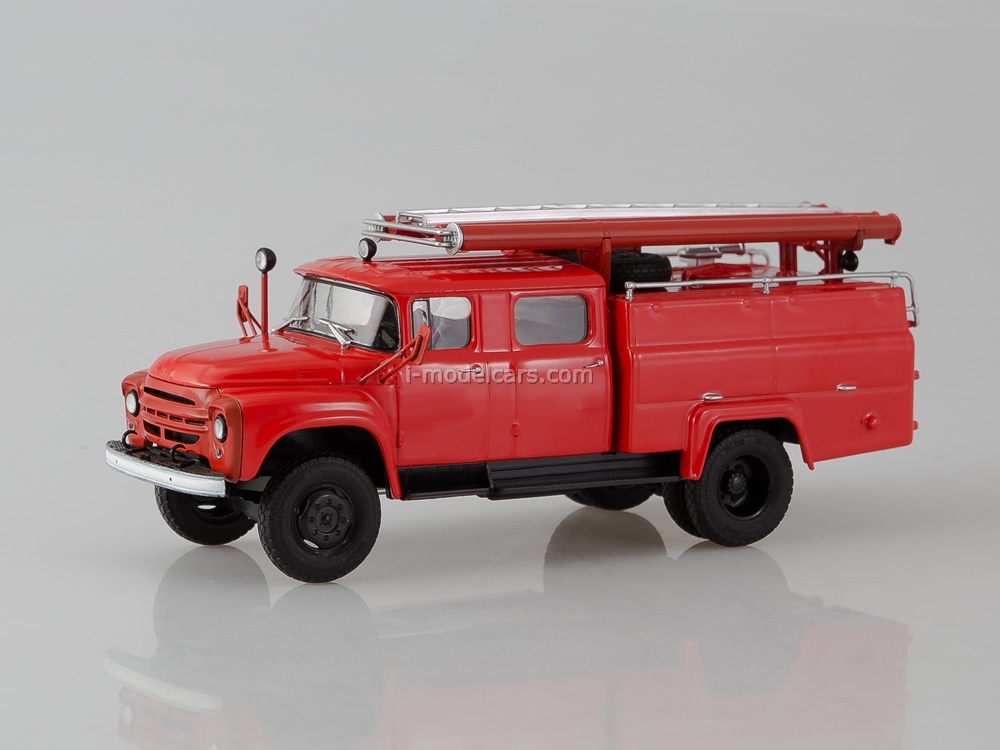 MODEL CARS ZIL-130 AC-30(130)63A fire engine red 1:43 AutoHistory