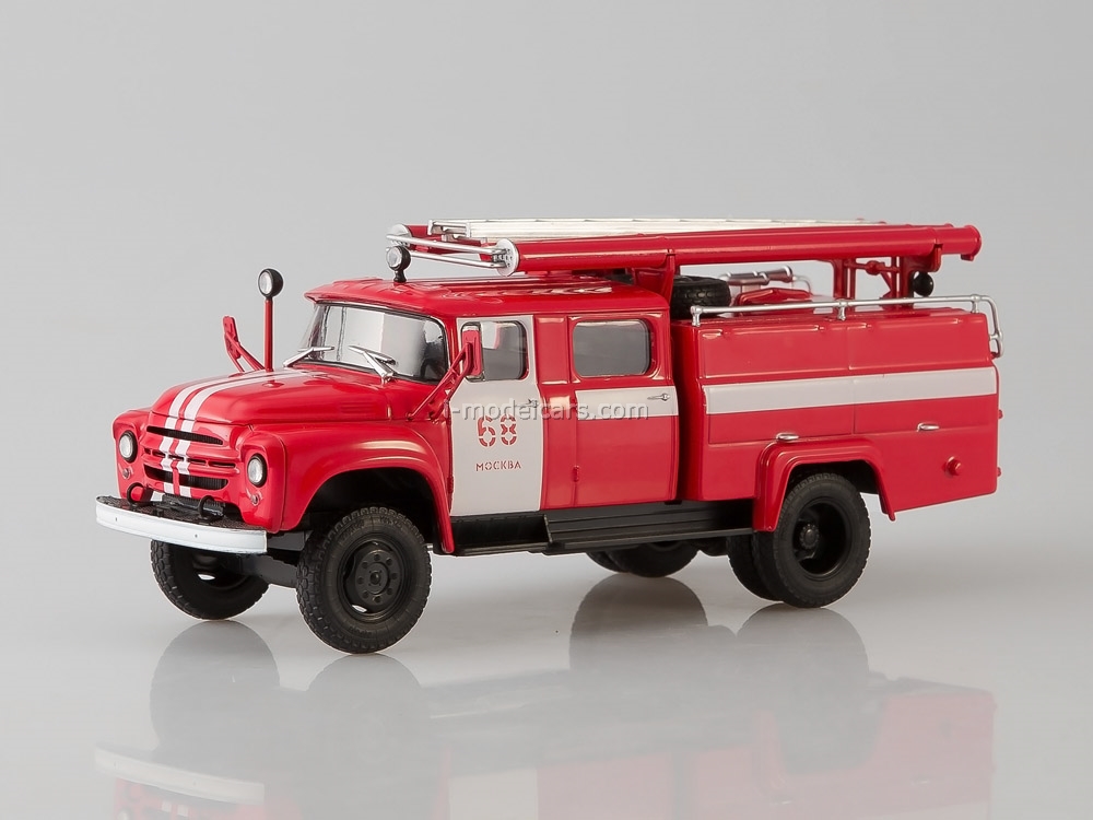 MODEL CARS ZIL-130 AC-30(130)63A Moscow №68 fire engine 1:43 AutoHistory