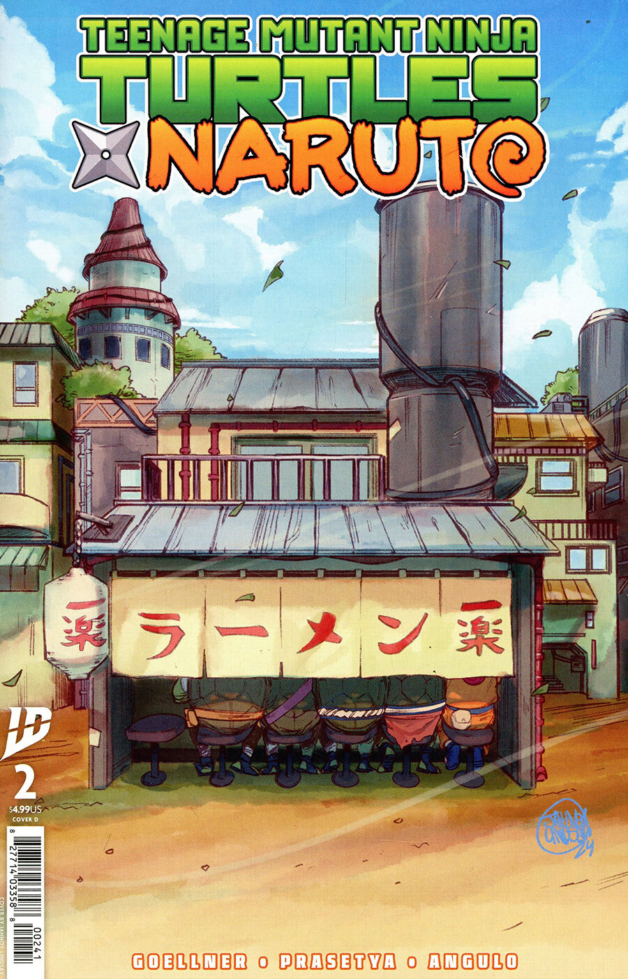 Teenage Mutant Ninja Turtles x Naruto #2 (Cover D) – купить за 1290 руб ...