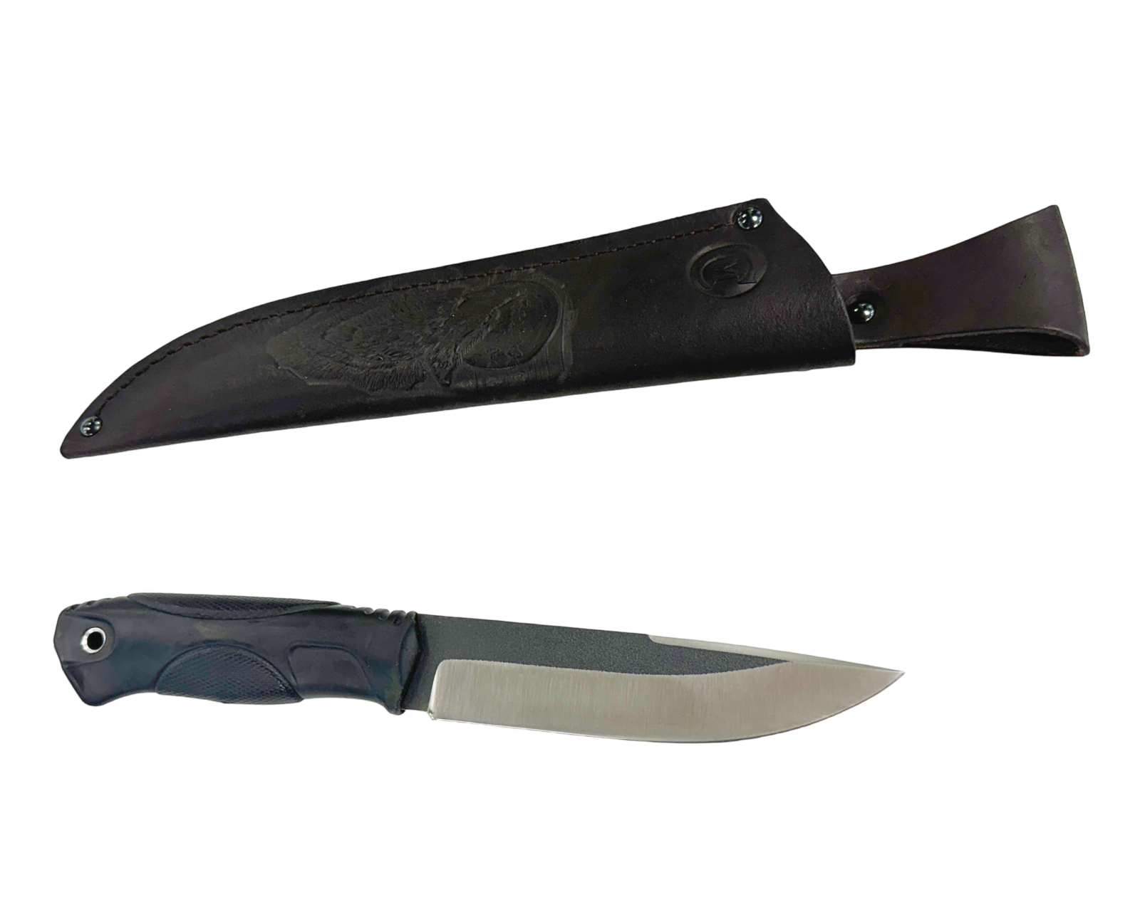 Нож Тигр, кованая сталь Х12МФ, рукоять Elastron купить за 3 600 руб в Москве