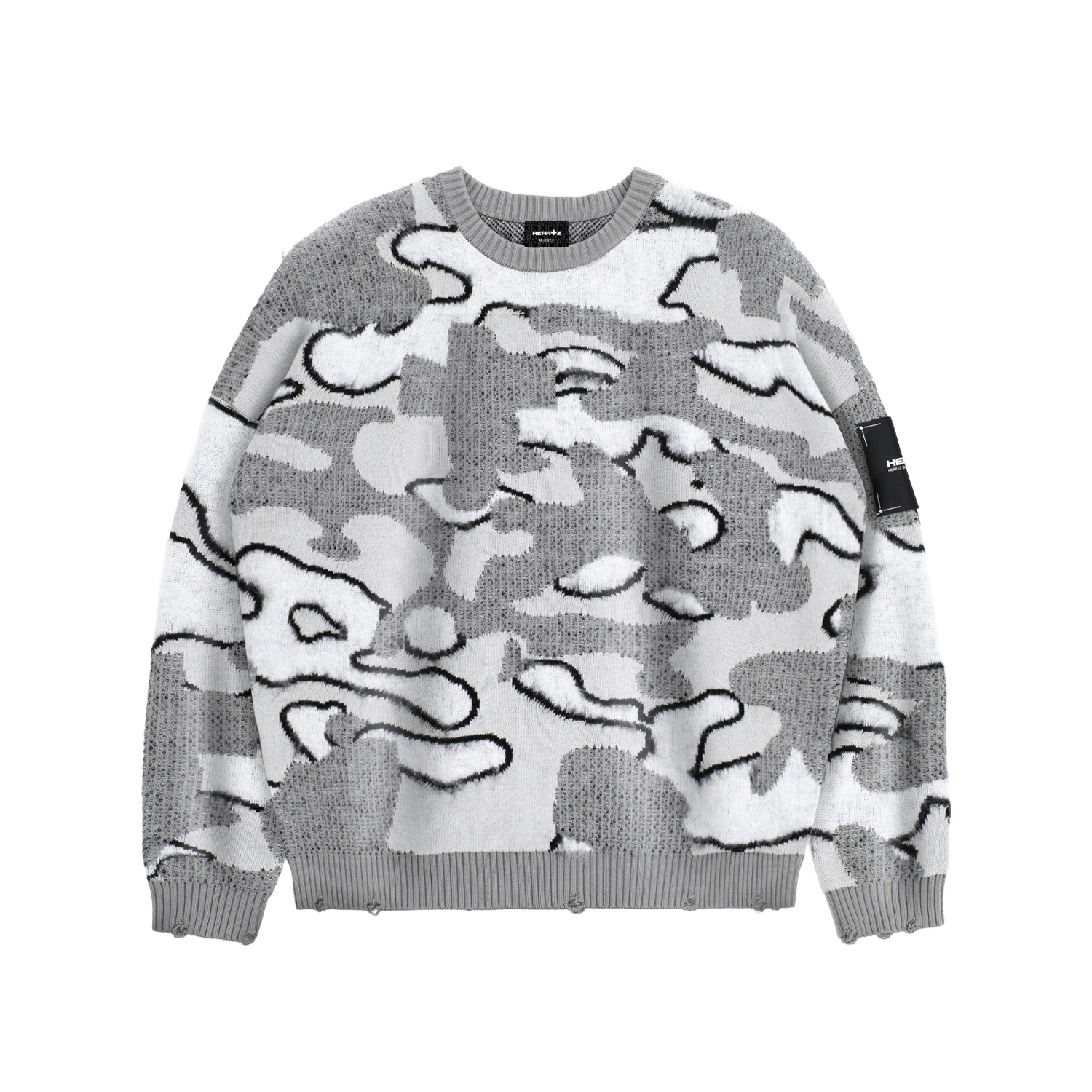 «Optical Camo» Mohair Sweater – HEARTZ ONLINE