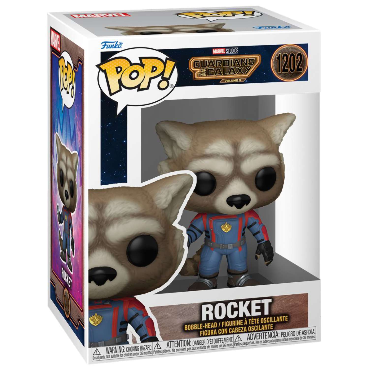 «Фигурка Funko POP! Bobble Marvel Guardians Of The Galaxy 3 Rocket ...