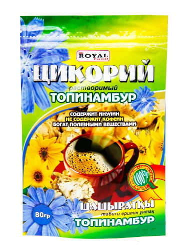 Цикорий растворимый "Royal Food"Топинамбур 80г. Казахстан - купить с ...