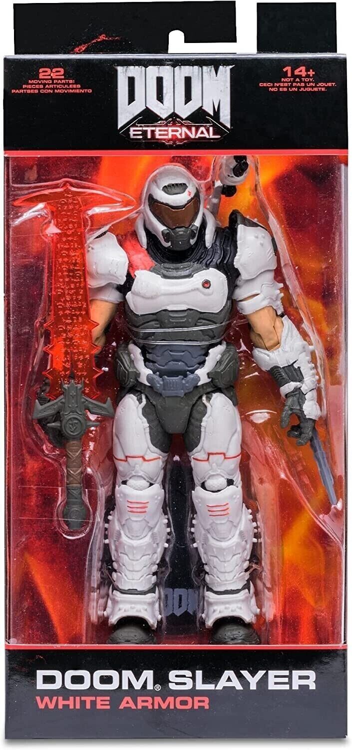 «Фигурка McFarlane Toys - Doom: Eternal - Doom Slayer (White Armor ...