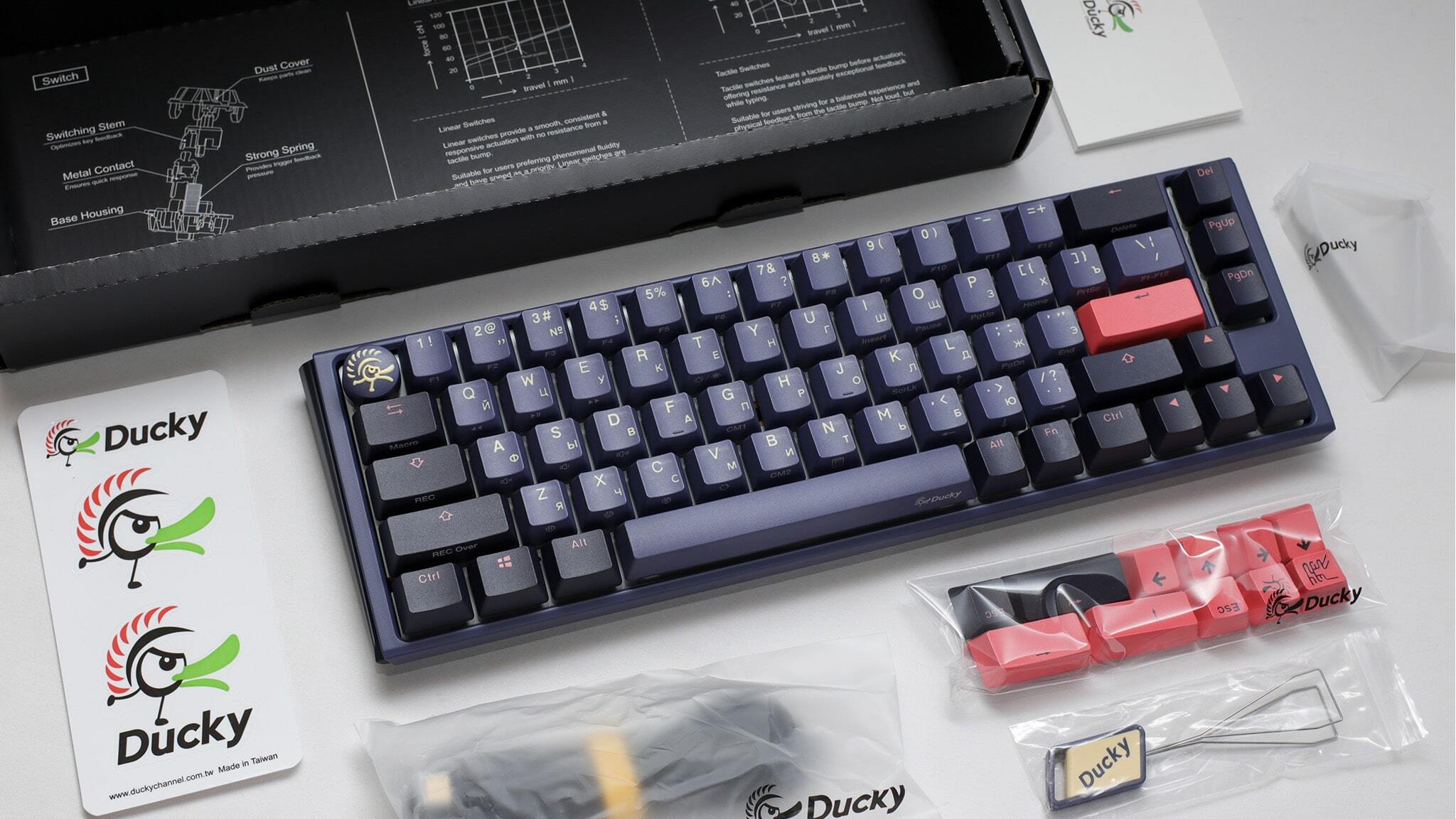 Ducky One 3 SF Cosmic — купить на сайте профессиональных клавиатур ...