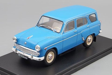 Moskvich-423N blue 1:24 Legendary Soviet cars Hachette #81