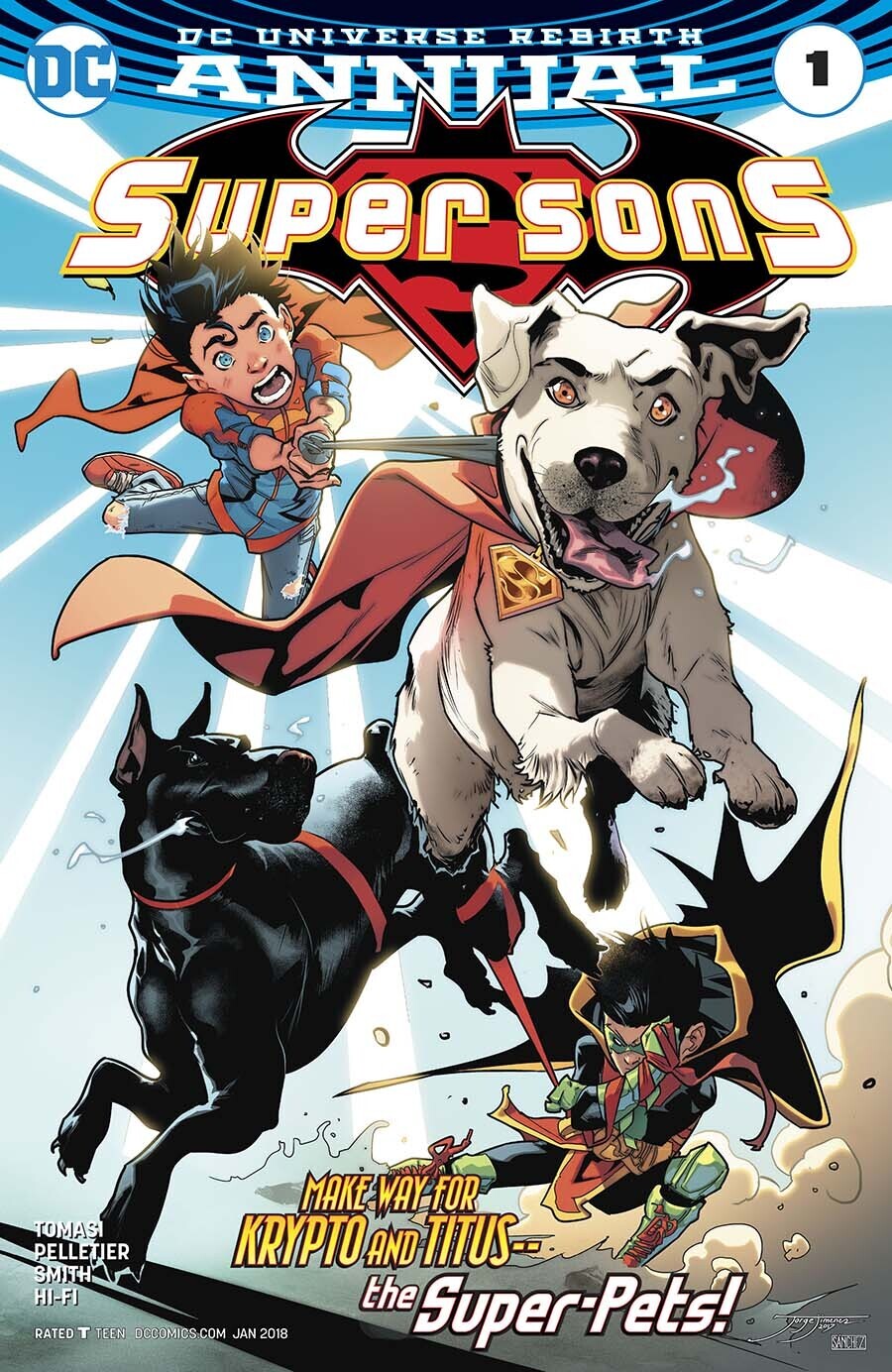 Super Sons Annual #1 (Cover A) – купить за 450 руб | Чук и Гик. Магазин комиксов