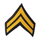 Нашивка NAVYS Patch U.S. rank of Corporal - GOLD
