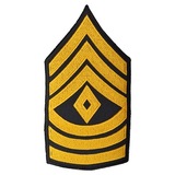 Нашивка NAVYS Patch U.S. rank of First Sergeant - GOLD