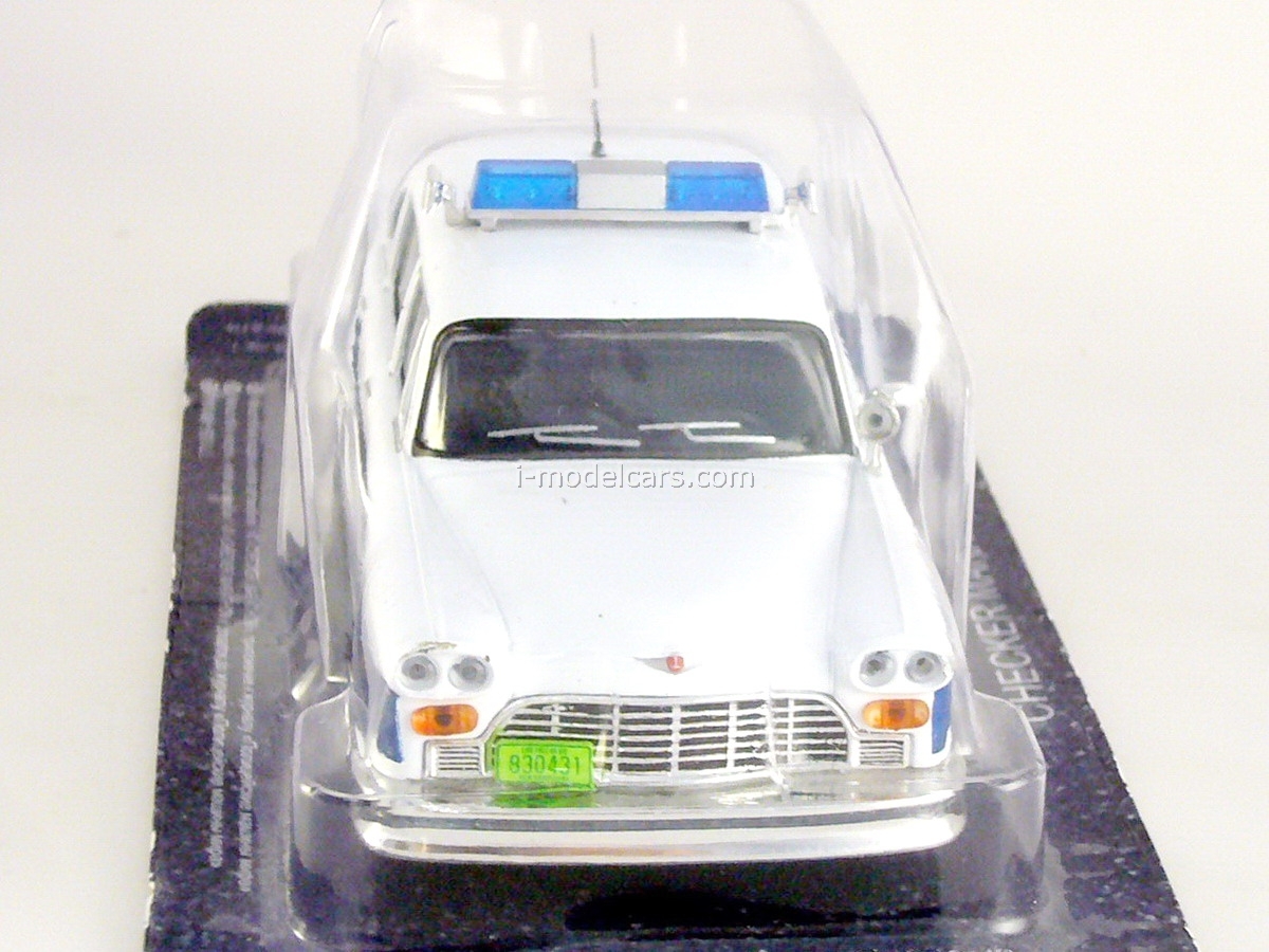 MODEL CARS Checker Marathon Police Exeter USA 1:43 DeAgostini World's ...
