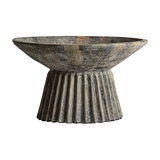 Каменная ваза Plisse Stone – купить в интернет-магазине DETAILS c доставкой