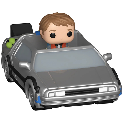 Funko Bitty POP! Rides Back To The Future: Marty McFly and Time Machine ...