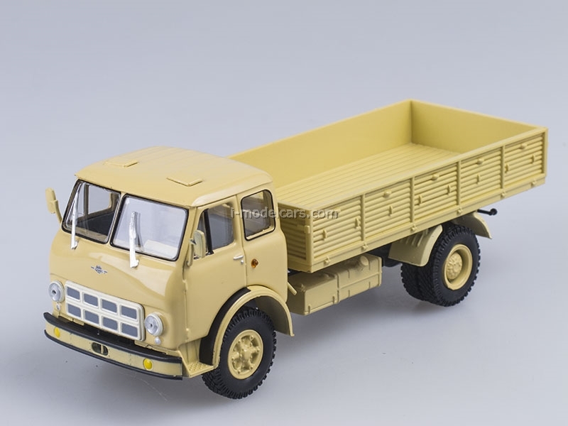 MODEL CARS 1:43 MAZ-500A board yellow Nash Avtoprom