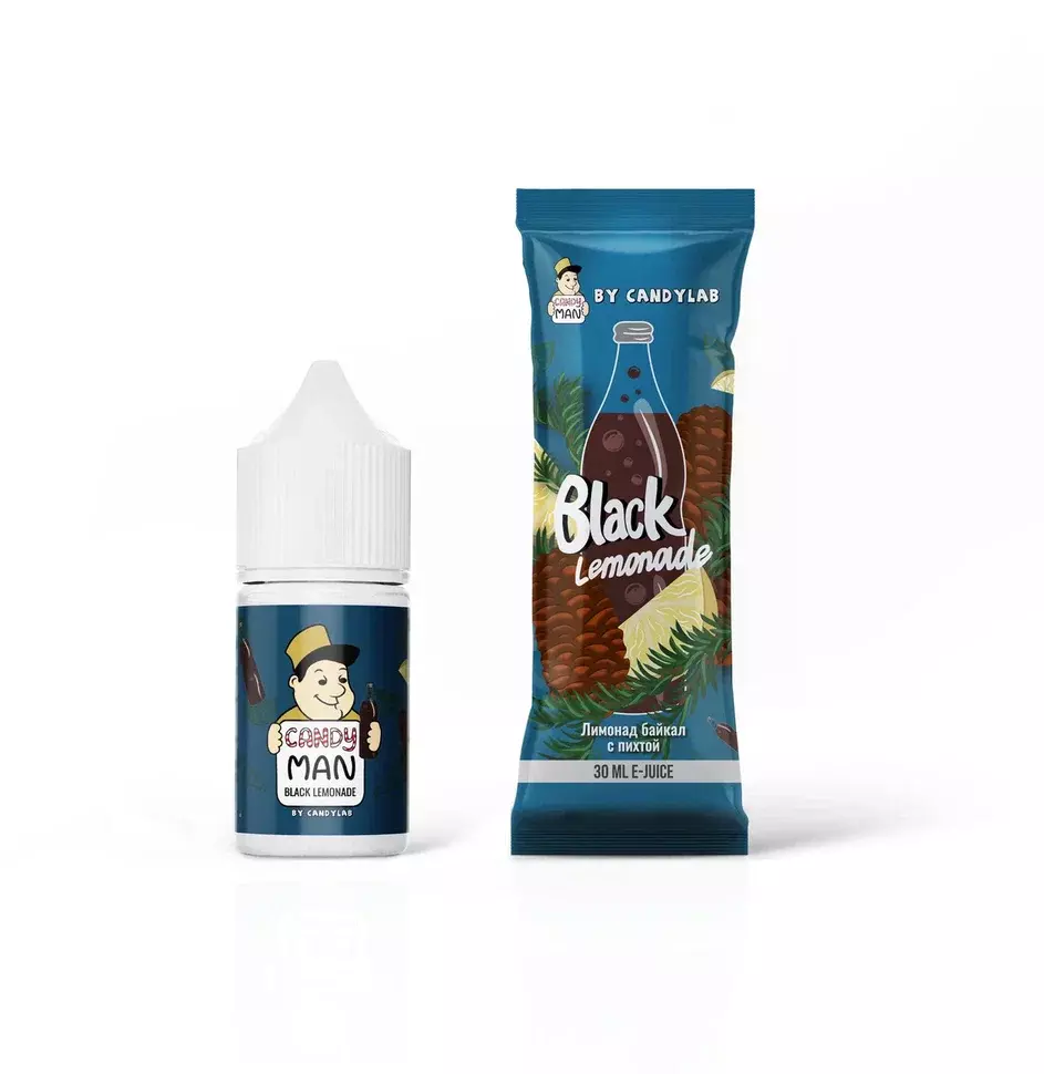 Жидкость Black Lemonade by CandyMan Salt 30мл