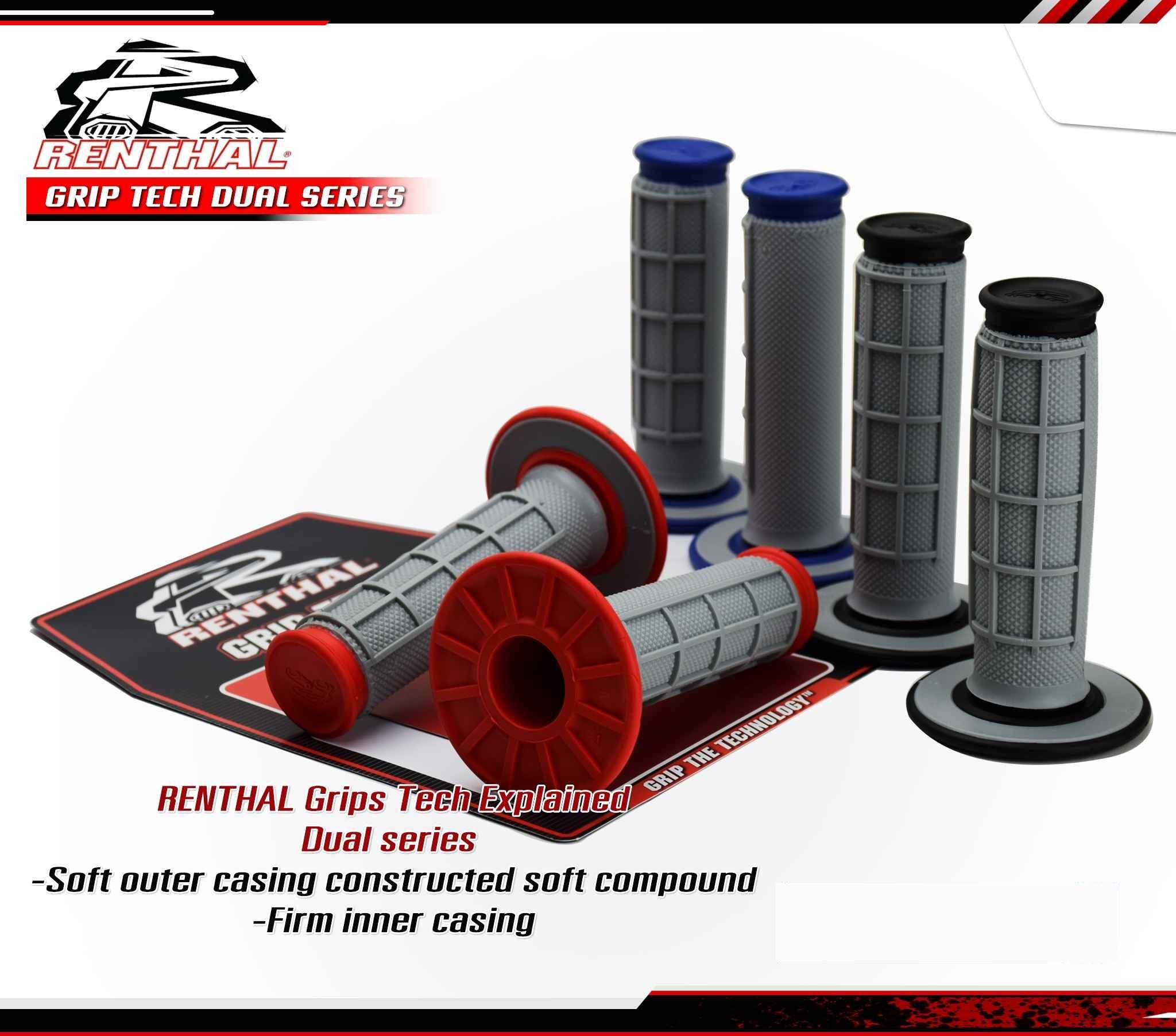 Renthal Grip Tech Explained Dual series - buy | OEM spare parts from ...