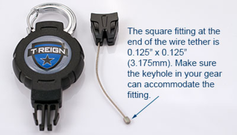 Стропа T-Reign Gear Tether Black Xtreme Strap