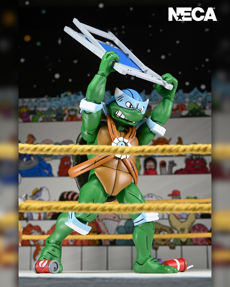 «Фигурка NECA TMNT(Archie Comics) - Stump Wrestling Turtles 7” Scale ...