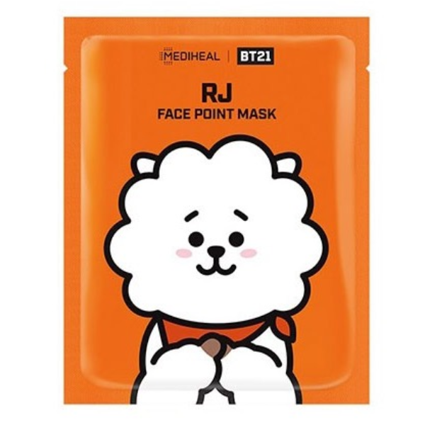 Тканевая маска-стикеры Mediheal BT21 RJ Face Point Mask, 20 мл – купить ...