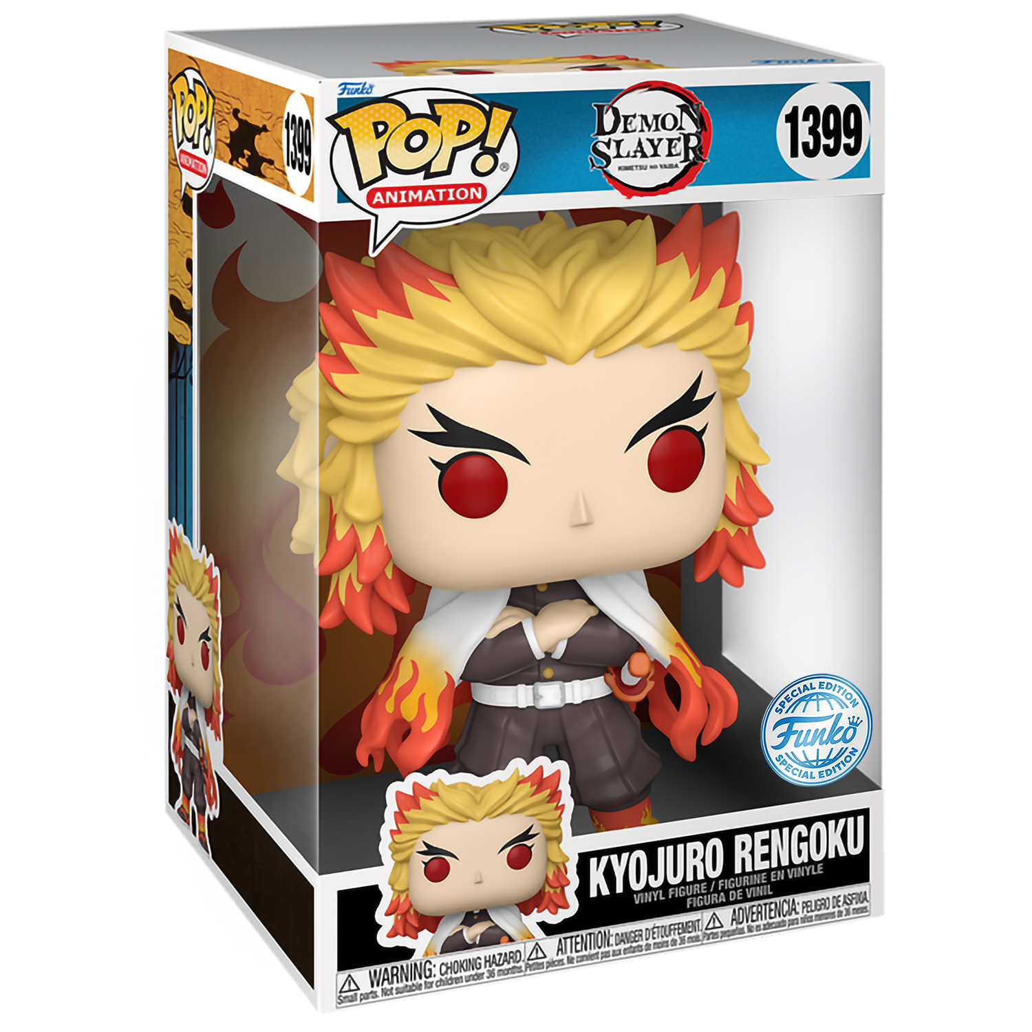 Funko POP! Demon Slayer: Kyojuro Rengoku 10" (1399) – купить за 6900 ...