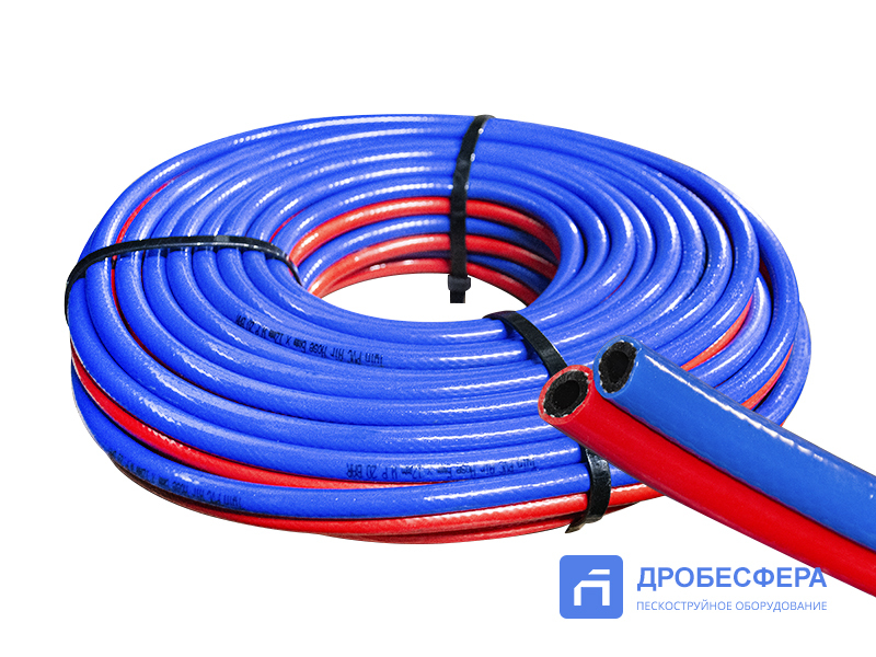 Шланг сдвоенный MASTER BLAST® TWIN LINE 6 мм бухта 40м арт. TL6 ...