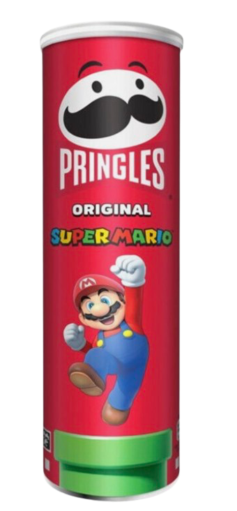 Чипсы Pringles Super Mario с оригинальным вкусом купить по цене 450 руб ...