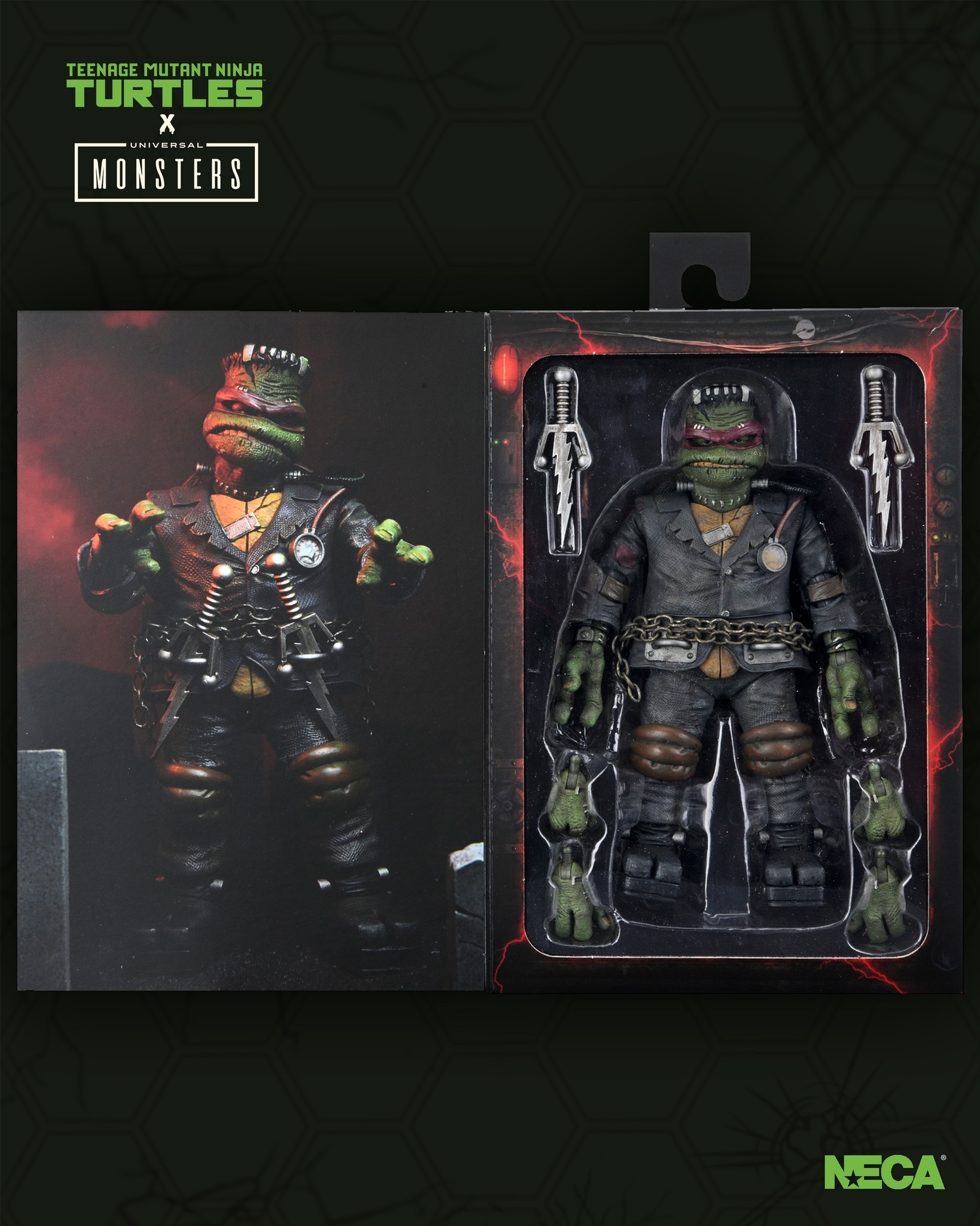 Фигурка NECA Universal Monsters x TMNT: Ultimate Raphael as ...